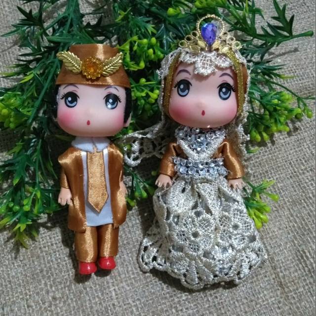 Bridal Chibi Doll | Shopee Malaysia