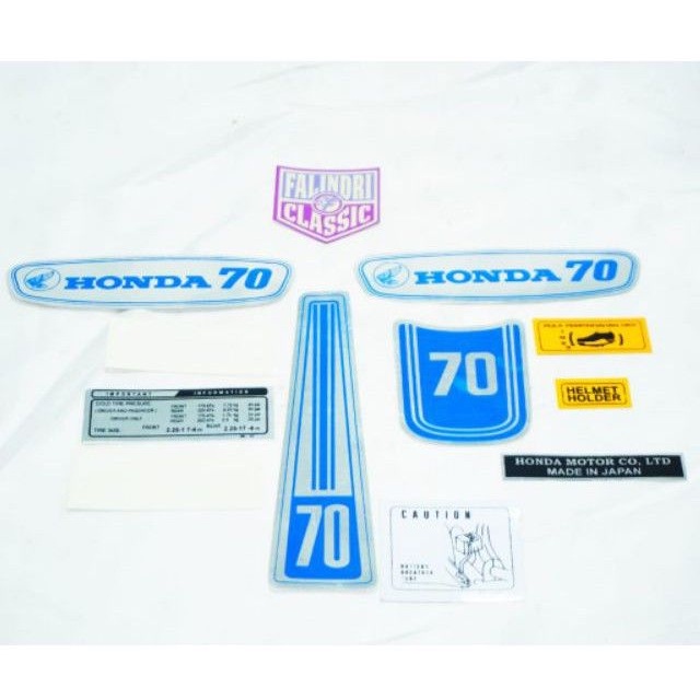Striping Honda C70 Potty Pole Honda C70 Potty | Shopee Malaysia