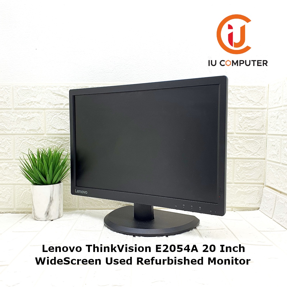 LENOVO THINKVISION E2054A 20 INCH WIDESCREEN LED BACKLIGHT USED ...