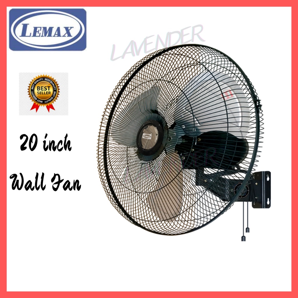 LEMAX MPWF-20 Multipurpose Wall Fan 130W (20″) | Shopee Malaysia