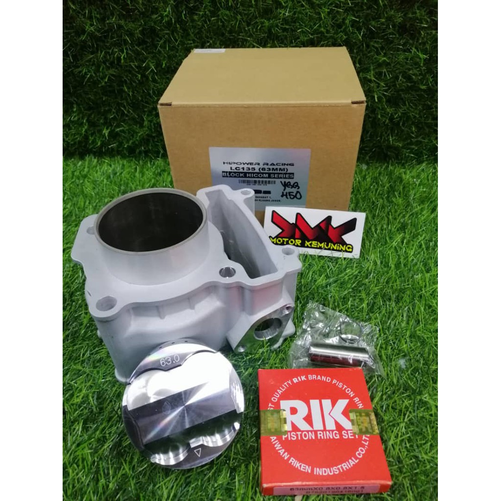 BLOCK LC 63MM 65mm HIPOWER RAEY KING COMPLETE WITH PISTON SUPERHEAD ...
