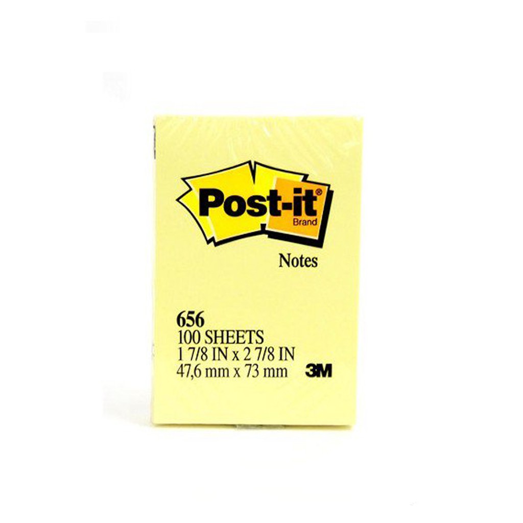 3M Post-it Notes [654 / 653-12 / 656 / 655 / 660] (Original) | Shopee ...