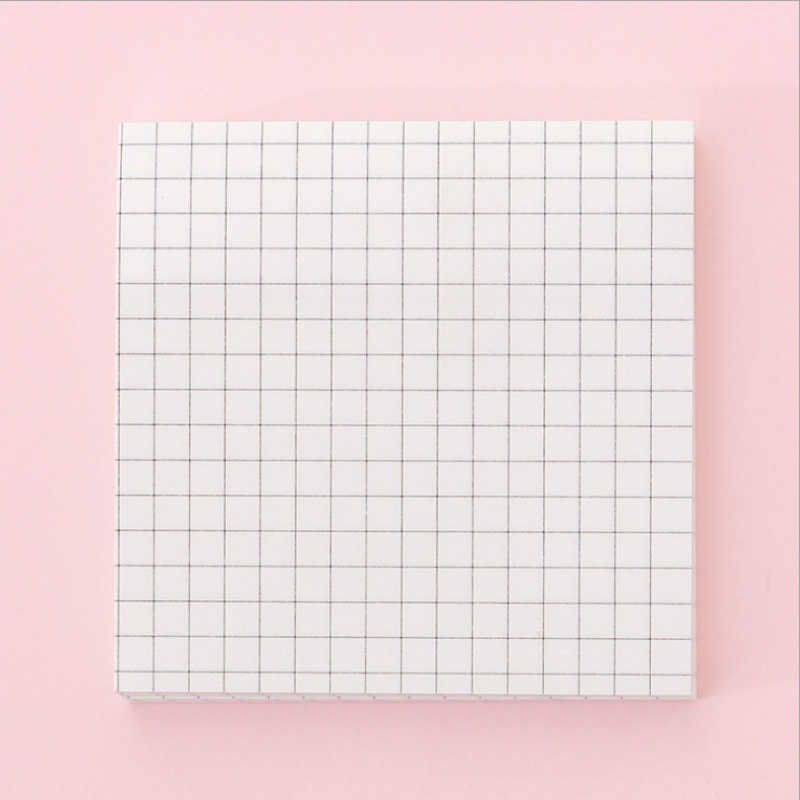 🇲🇾 Ready Stock Kraft / White Sticky Note Memo Minimalist Craft Stick On ...