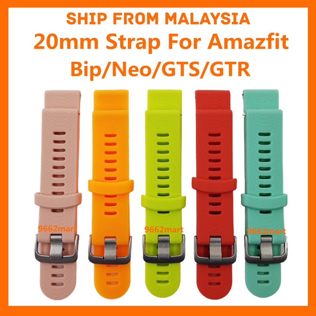 Amazfit Strap Bip U Bip 3 GTS 4 GTR Mini GTS 3 GTS 2 GTS 2E GTS 2 Mini ...