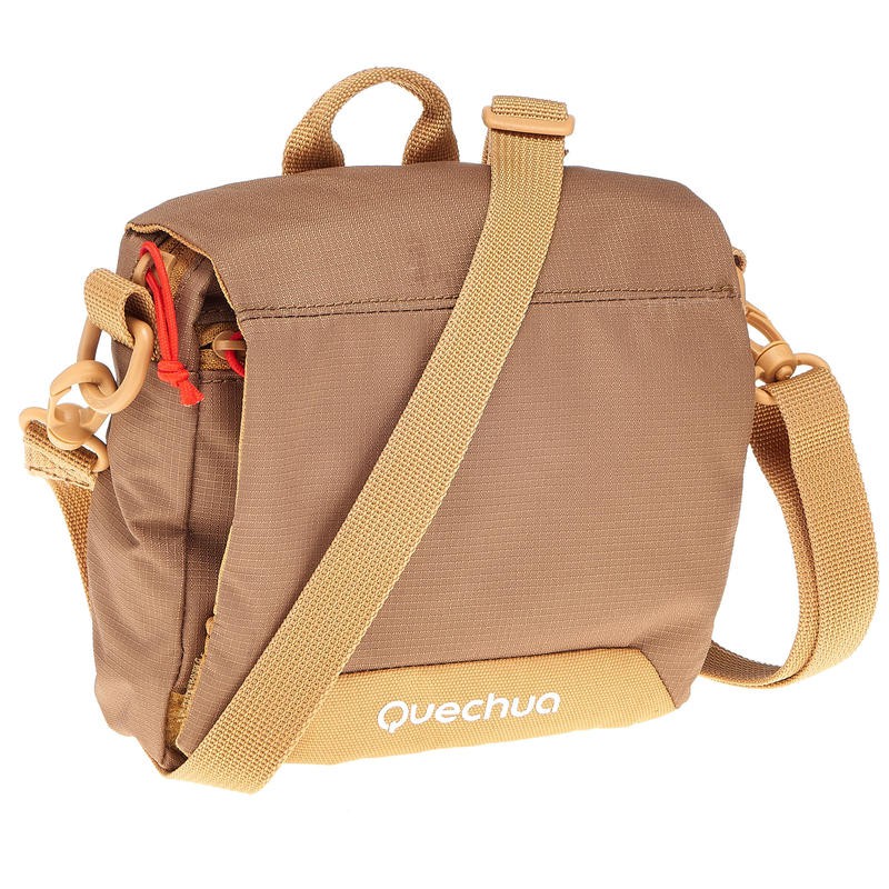NEW DC1 QUECHUA TRAVEL MULTI-COMPARTMENT POUCH - BROWN | Shopee Malaysia