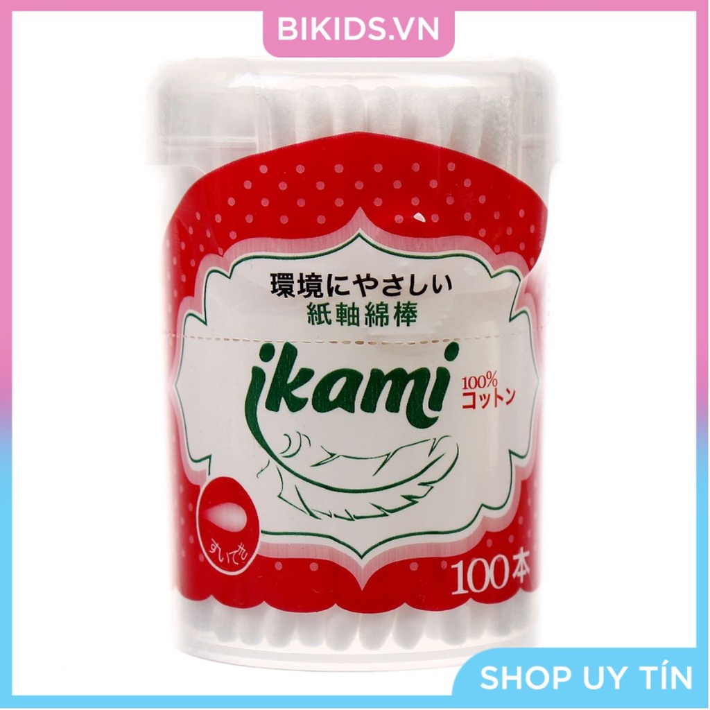 Ikami GL002 cotton swabs (100 pieces) | Shopee Malaysia