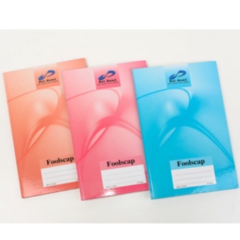 Premium Hardcover Single Line F4 Foolscap, F5 Square Book - 60Gsm - 120 ...