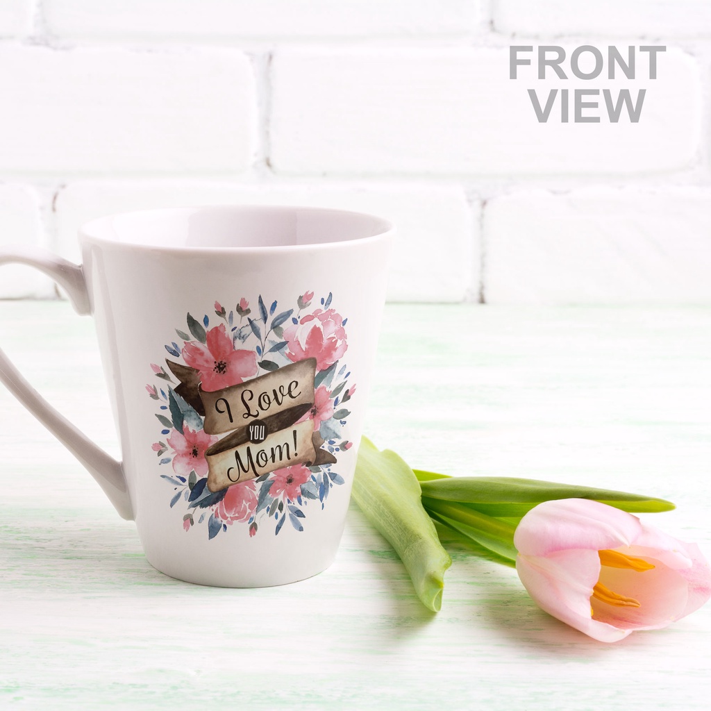 Happy Mother's Day Latte Mug | Happy Birthday Mom Latte Mug - I LOVE ...