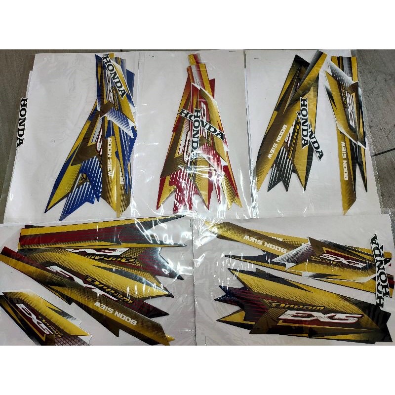 HONDA EX5 DREAM STICKER ORI | Shopee Malaysia