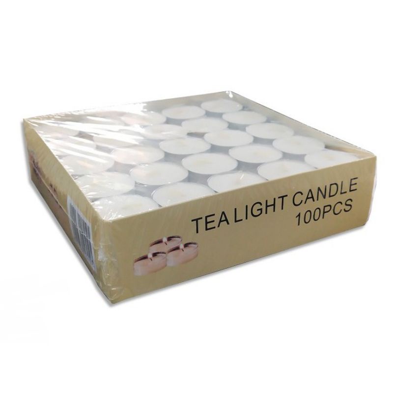 10gm x 100pcs Tealight Candle / Lilin Bulat | Shopee Malaysia