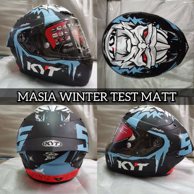 HELMET KYT TT COURSE DESIGN TONY ARBOLINO PATTHAPARK PLAY ESPARGARO ...
