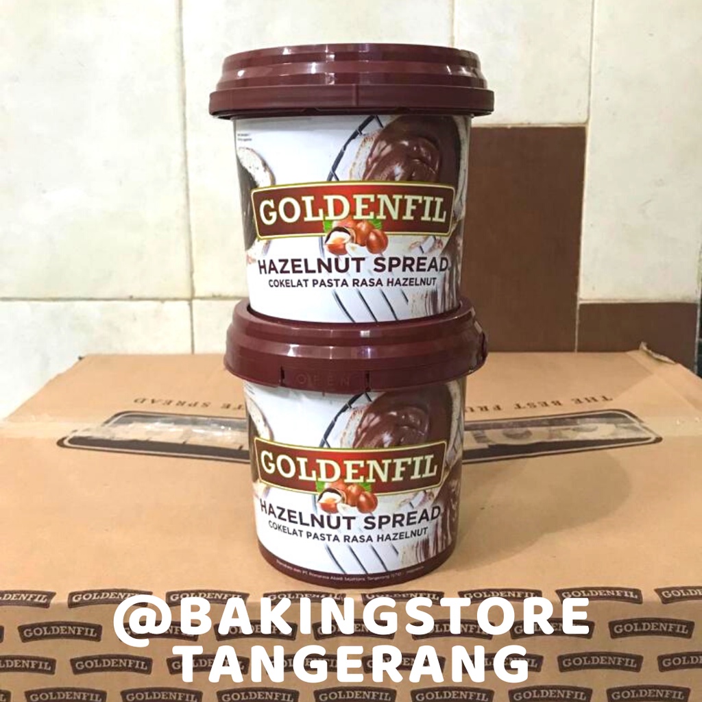 Goldenfil Hazelnut Spread 1kg | Goldenfil Spread Hazelnut Jam | Shopee ...
