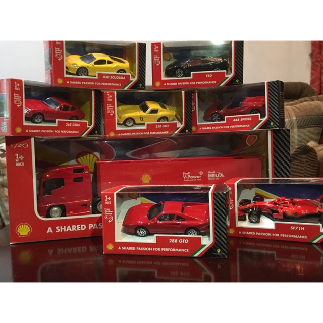Shell Ferrari collectable car and Shell tanker | Shopee Malaysia