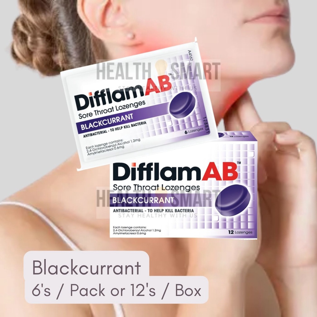 Difflam AB Sore Throat Lozenge / Difflam AB Orange/ Difflam AB ...