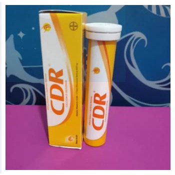 CDR Vitamin Calcium, Vitamin D, C & B6 Contents 10 Tablets (Suplemen ...