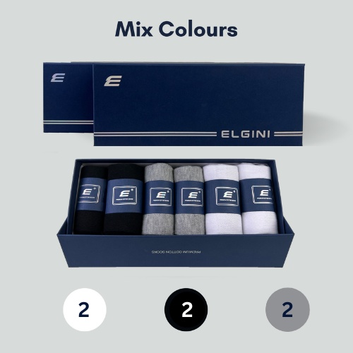 ELGINI E16125/126/138 Stokin Kapas Premium | Premium Cotton Socks ...