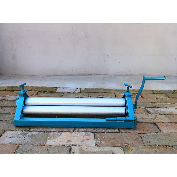 Manual round Banding plate. 3-roller symmetrical plate rolling machine ...