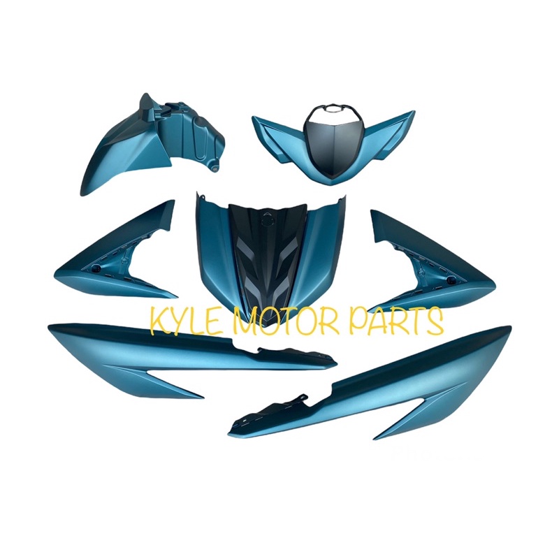 AVANTIZ BODY COVER FULL SET MATTE GREEN ORIGINAL YAMAHA 100% | Shopee ...