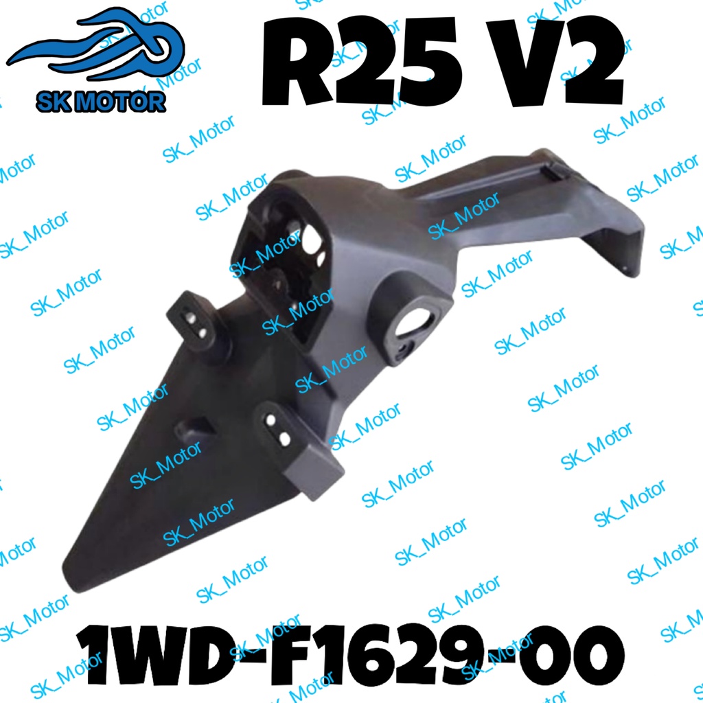 Yamaha YZF-R25 R25 NEW V2 Original Inner Cover Full Set / Kaver Hitam ...
