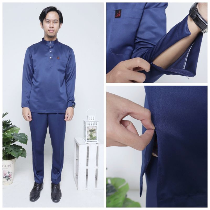 BAJU MELAYU DEWASA CEKAK MUSANG SLIM FIT 3 ZIP EXCLUSIVE +🎁FREE GIFT ...