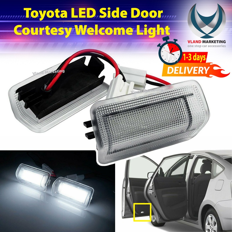 Toyota Vellfire Estima Alphard Prius Camry LED Side Door Courtesy ...