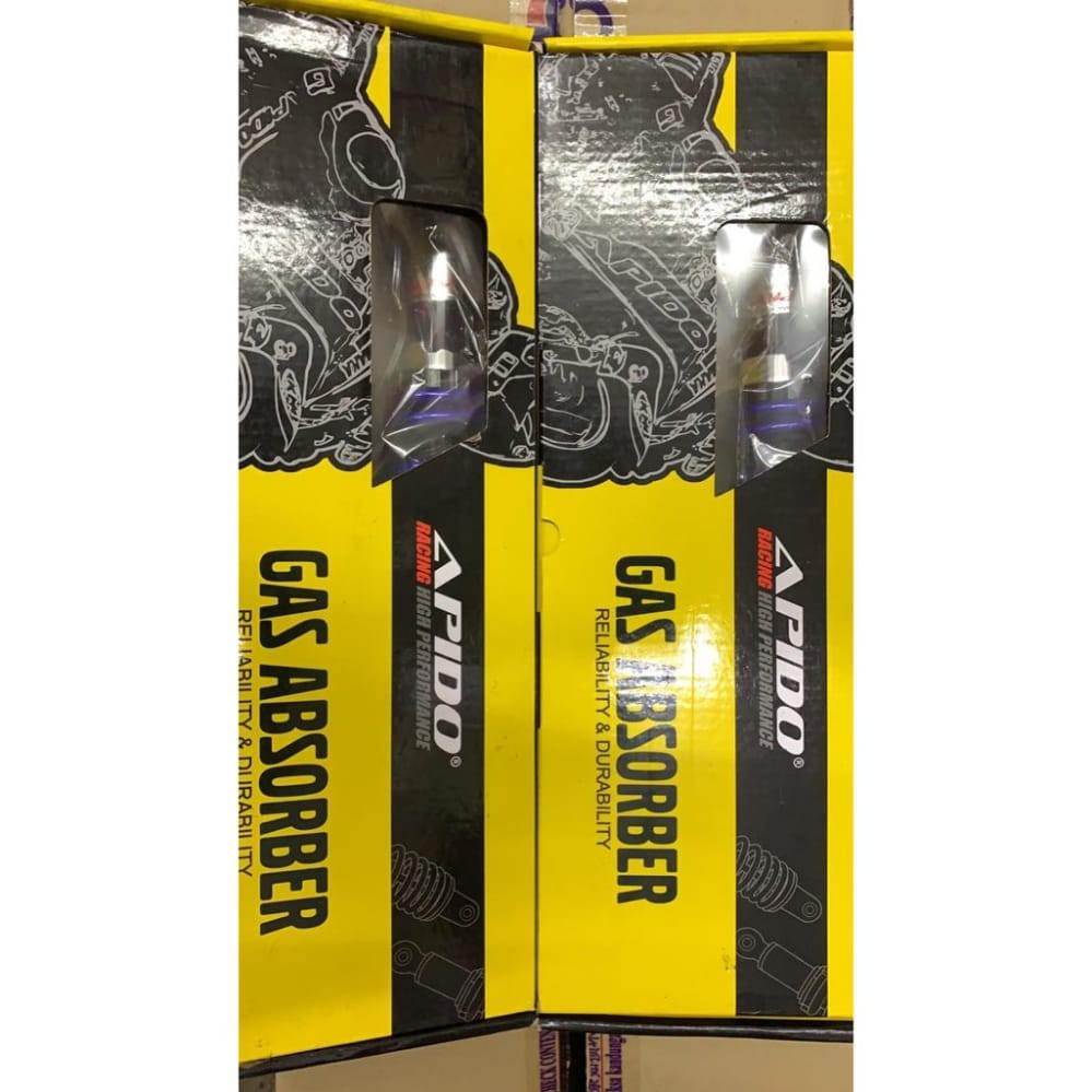 WAVE 100/WAVE 125 ( 340MM ) APIDO REAR ABSORBER ADJUSTABLE | Shopee ...