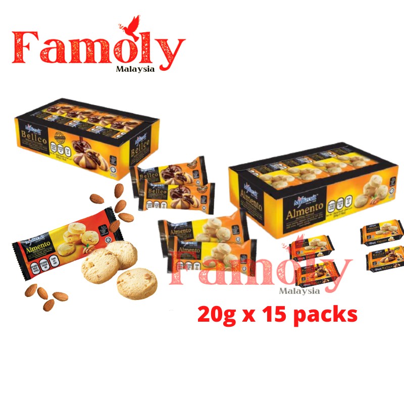 🔥READY STOCK🔥 Mybizcuit Melting Belgium Cookies 🔥ALMENTO & BELLCO🔥 20g ...