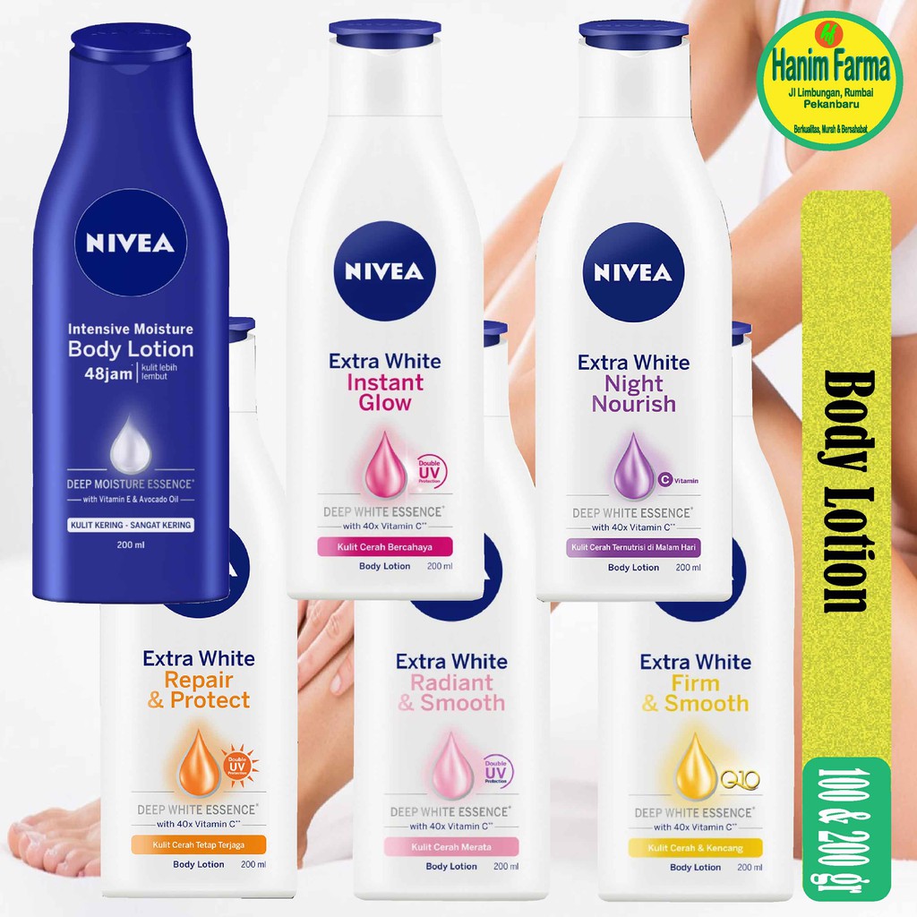 Nivea Extra White Body Lotion 200ml | Shopee Malaysia