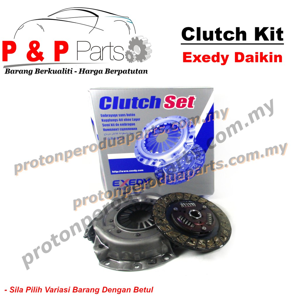 Exedy Daikin Clutch Kit Set for Perodua Viva 660 850 1.0 ( Disc ...