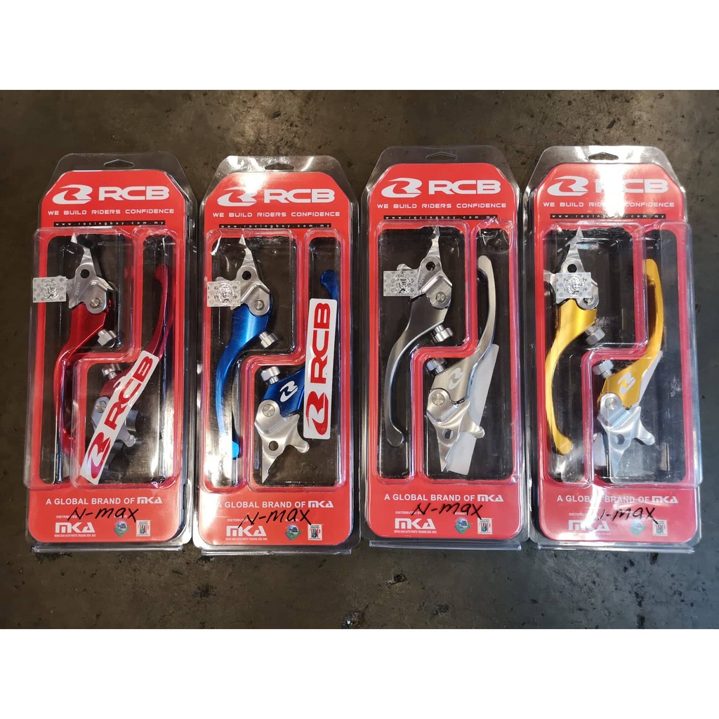 NMAX RACING BOY RCB ALLOY BRAKE LEVER SET (S2) (NEW VERSION) | Shopee Malaysia