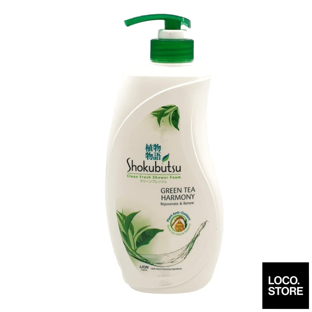 Shokubutsu Shower Foam Green Tea 650g | Shopee Malaysia