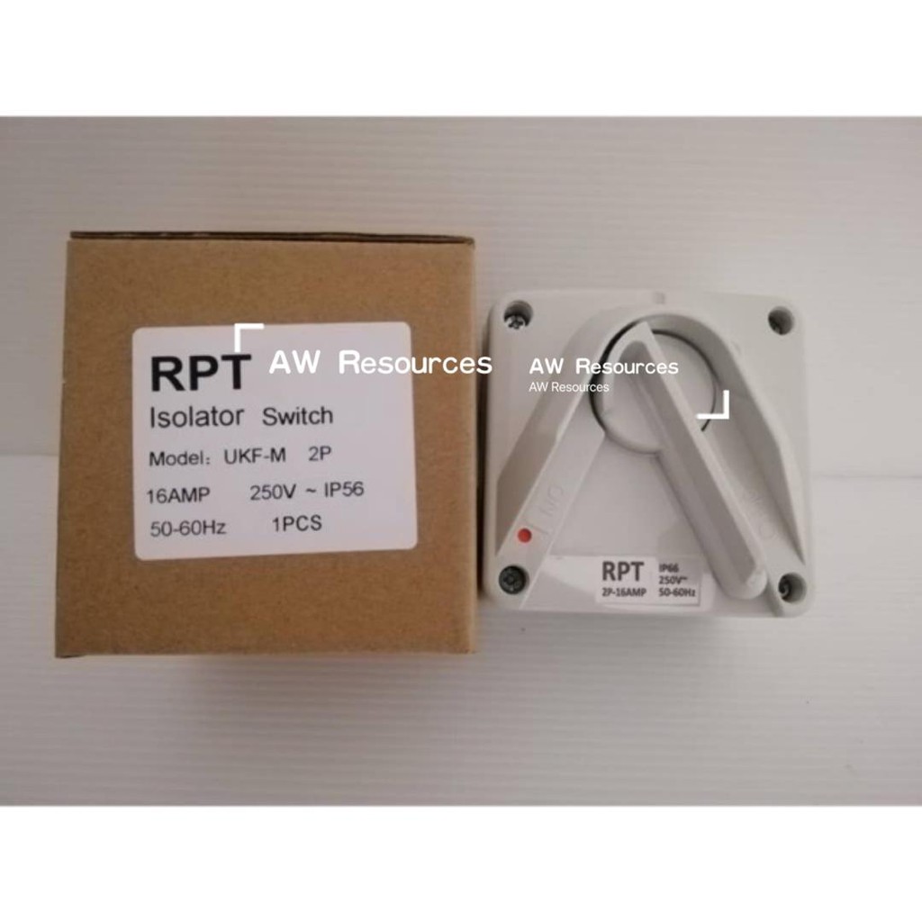 Weatherproof Isolator Switch Isolator On/Off Switch Mini Type 16A 2Pole ...
