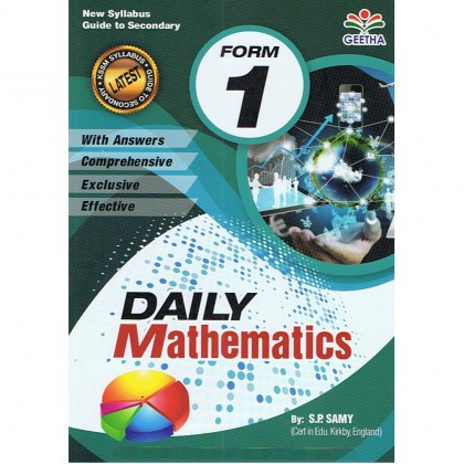 DAILY MATHEMATICS FORM 1 (GEETHA) | Shopee Malaysia