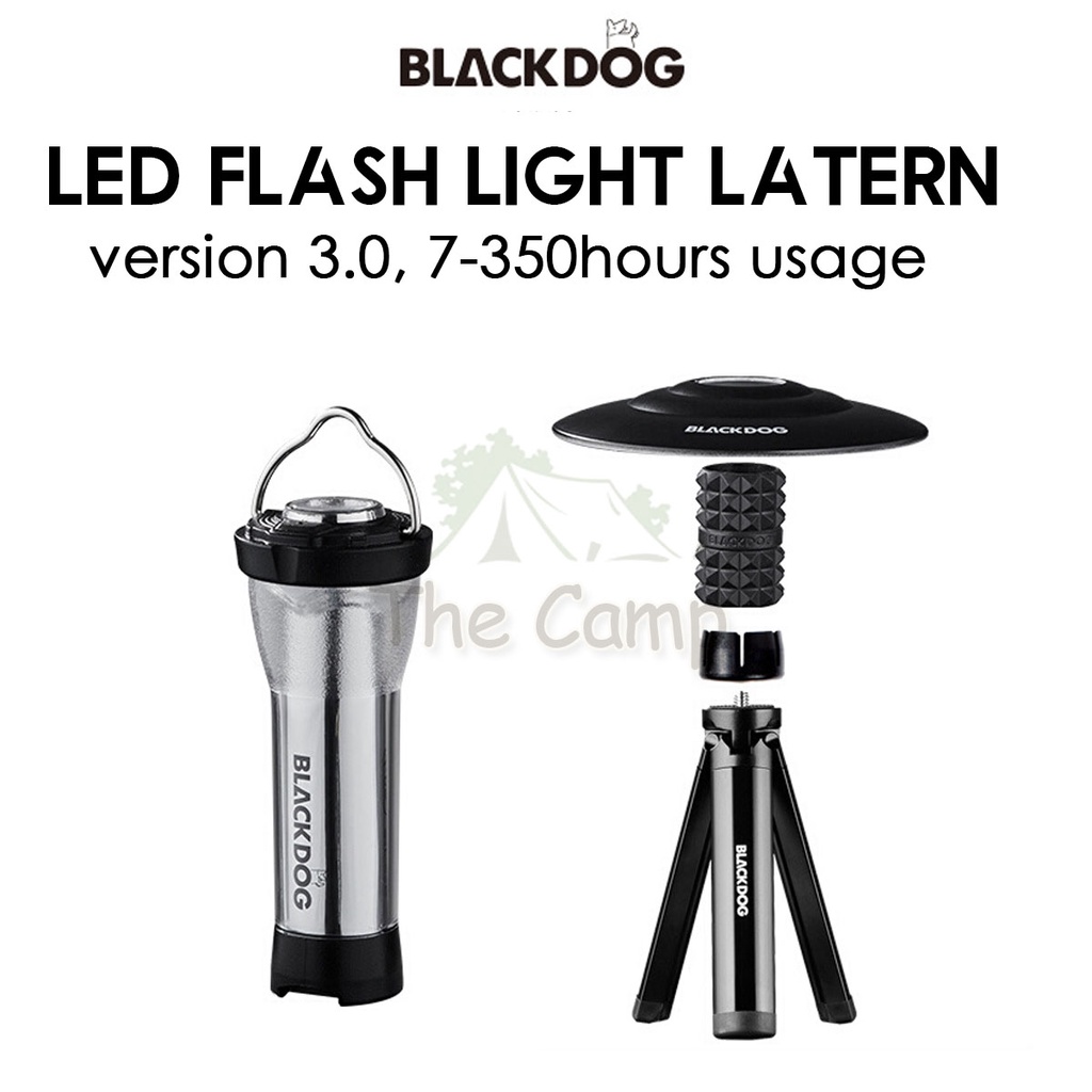 Blackdog Outdoor Camping Lighthouse Atmosphere LED Latern Torch Light ...