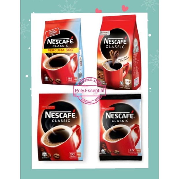 (Sales)Nescafe Classic Refill Pack 200g/220g/300g | Shopee Malaysia