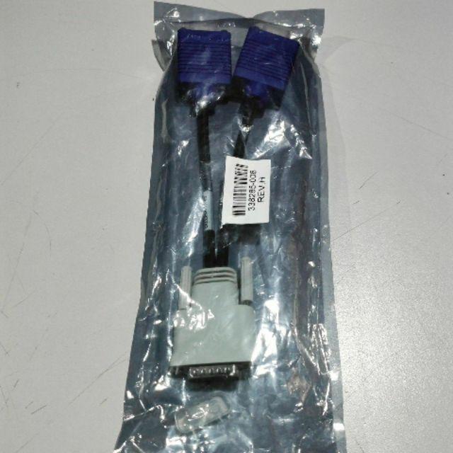 HP BizLink VGA Y-Splitter Cable DMS-59 to Dual VGA Connectors 338285 ...