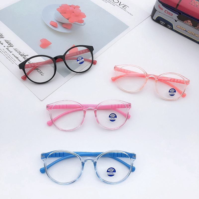 Round Kids Glasses Optical Frame 2020 Children Boy Girls Computer ...