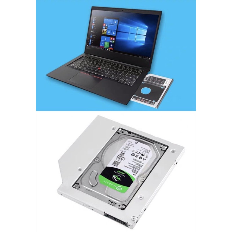 SSD Caddy for Laptop and 3.5 Inch Mount Full Aluminium | Shopee Malaysia