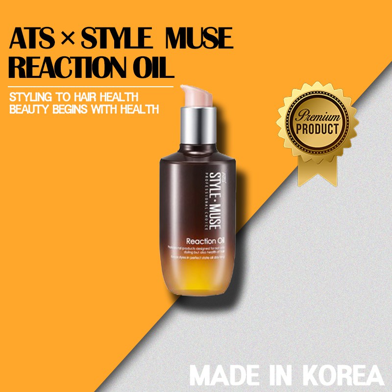 ATS Reaction Oil 120ml Style Muse 100% Korea product #essence #korea # ...