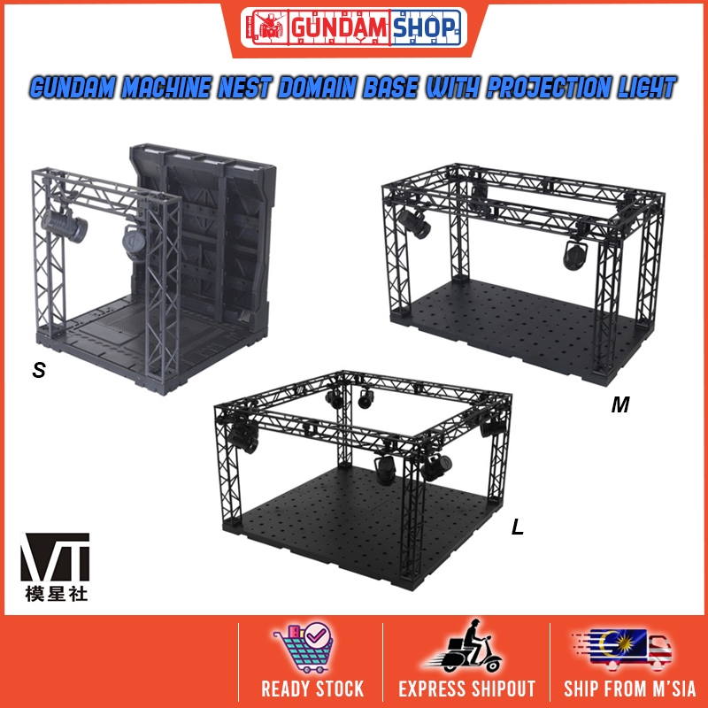 [VT] Gundam Machine Nest Domain Base with Projection Light (6 Sizes ...