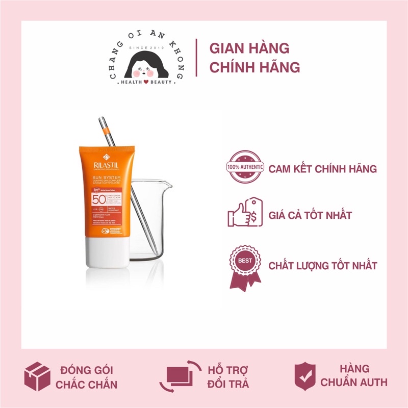 Rilastil confort matt formula spf 50+ sunscreen | Shopee Malaysia