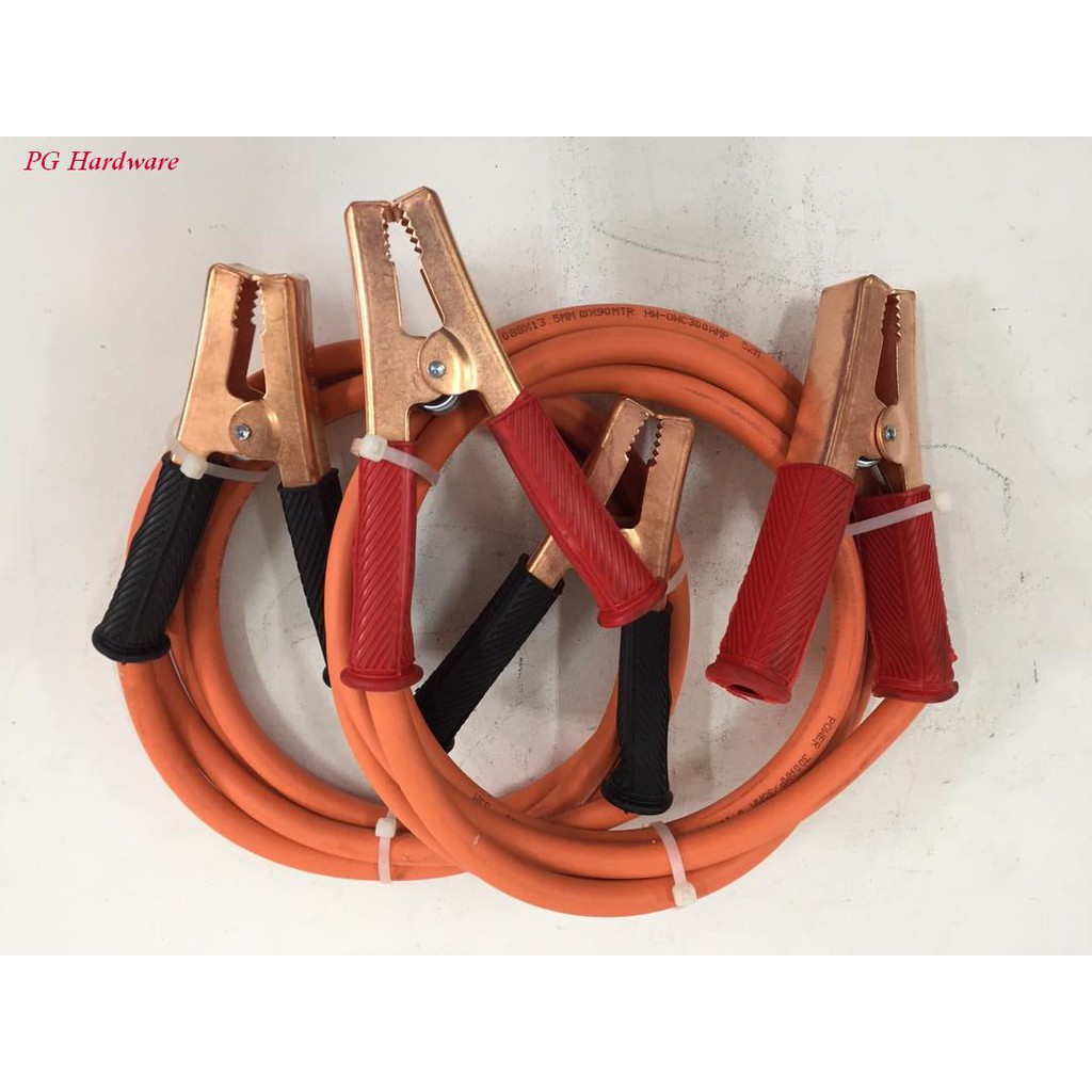 BISON 500A Crocodile Clips / 300A Welding Cable / 8 Feet - Heavy Duty ...
