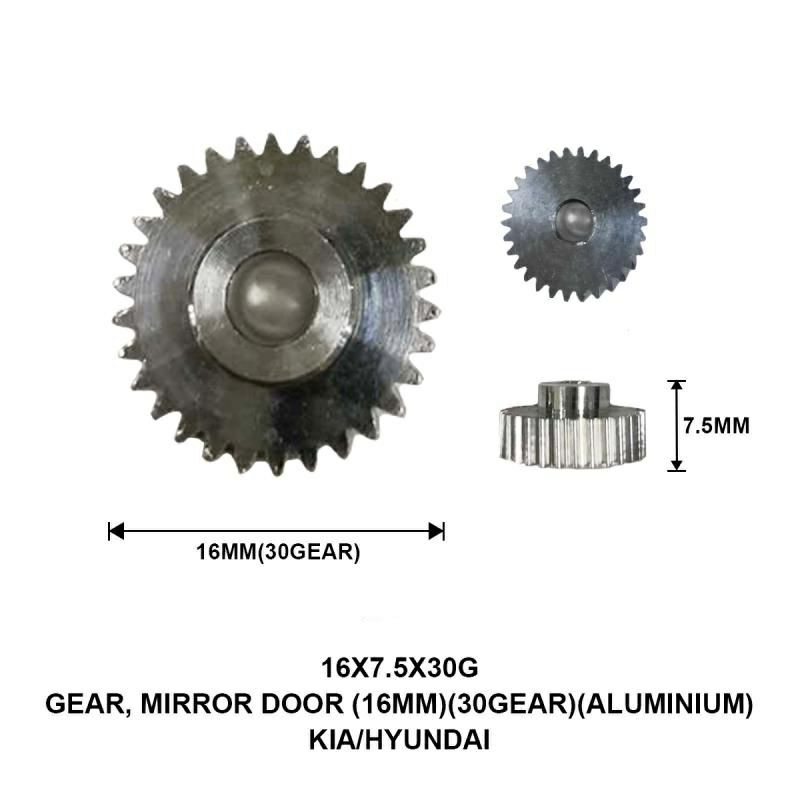 Hyundai Model 16mm (Aluminium Type) Side Mirror Gear | Shopee Malaysia