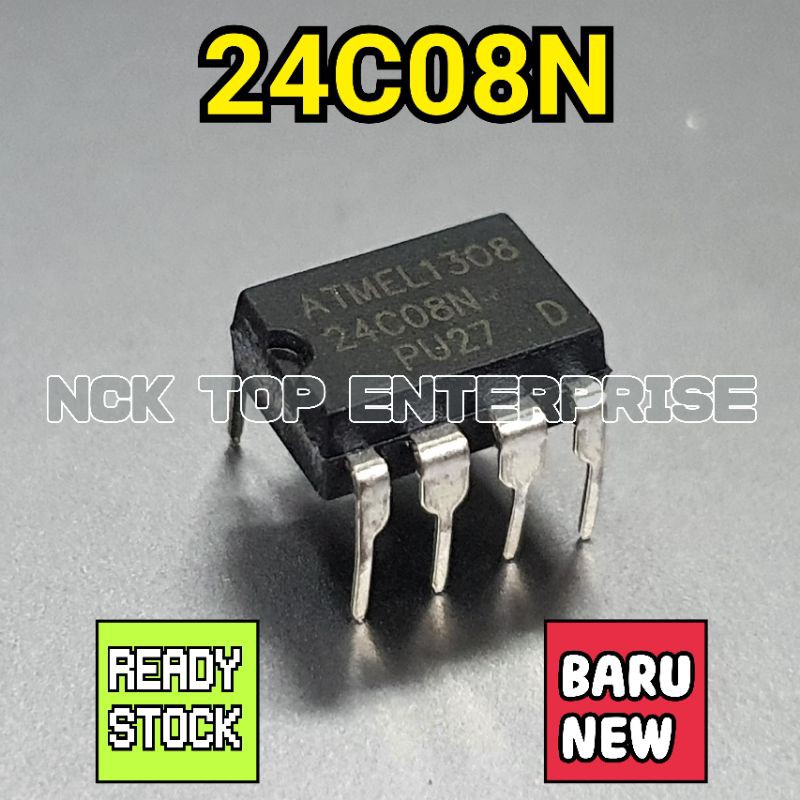 24C08N / 24C08 IC READY STOCK BARU (NEW) | Shopee Malaysia