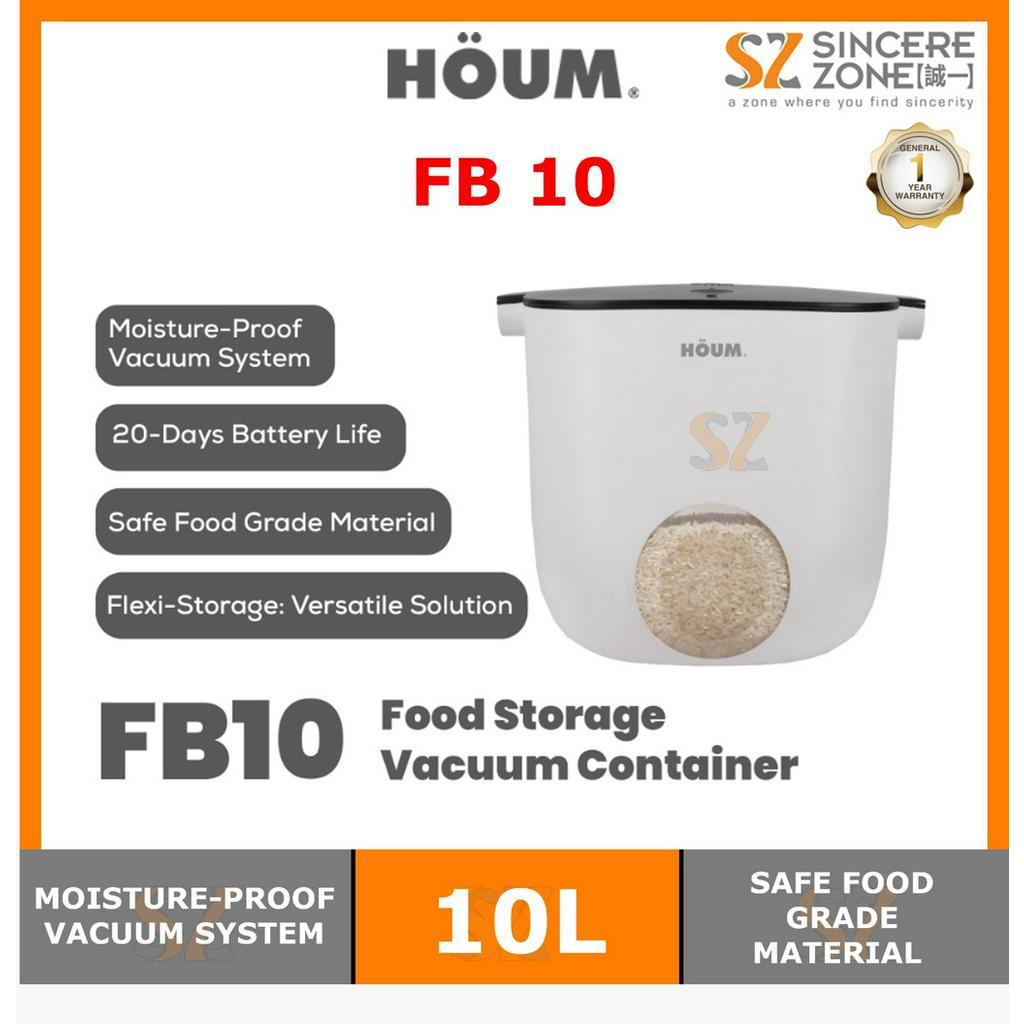 HOUM FB10 10L FOOD BIN RICE BOX STORAGE TANK VACUUM SEALING CONTAINER ...