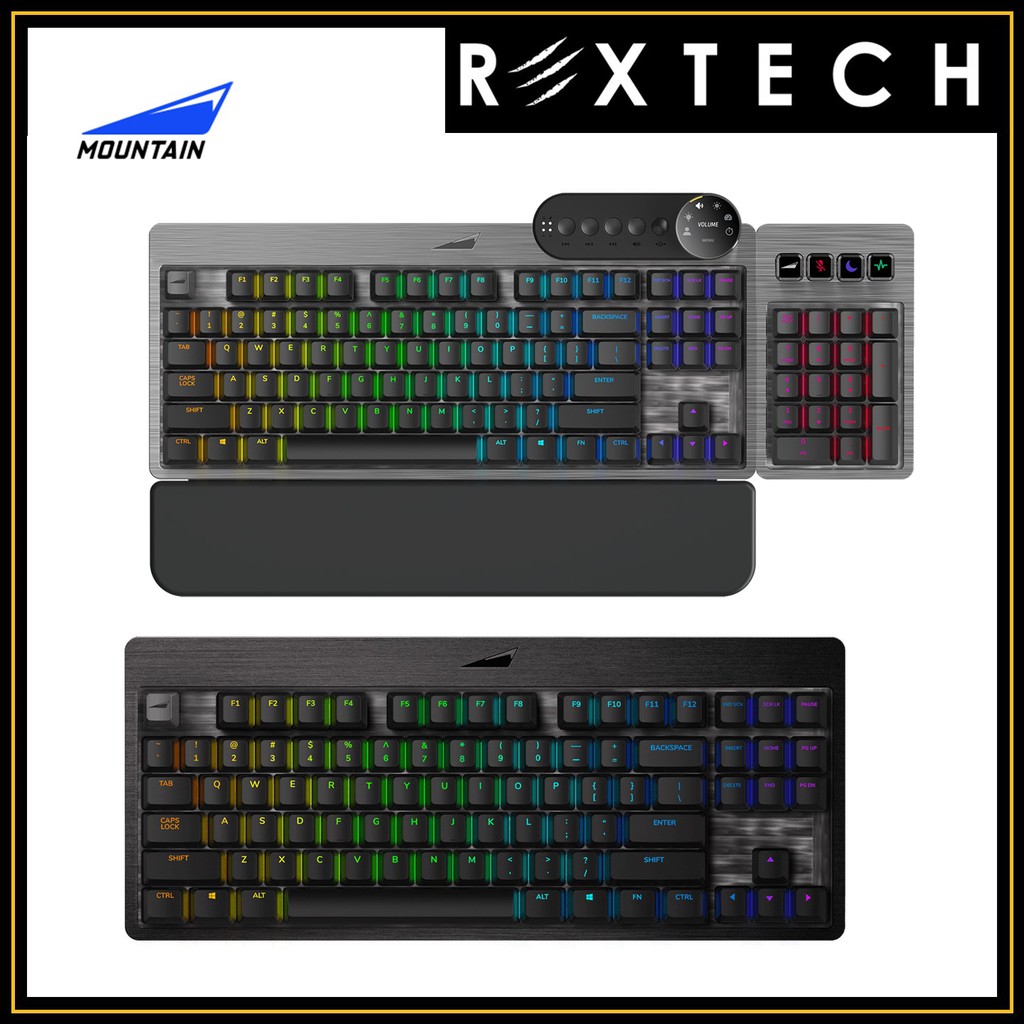 REXTECH MOUNTAIN Everest Series Hotswappable Mechanical Gaming Keyboard ...