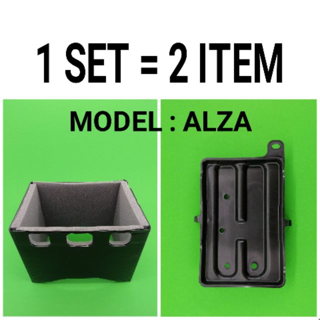 ALAT GANTI KERETA NS40ZL 38B20L - PERODUA ALZA MYVI CAR BATTERY COVER ...