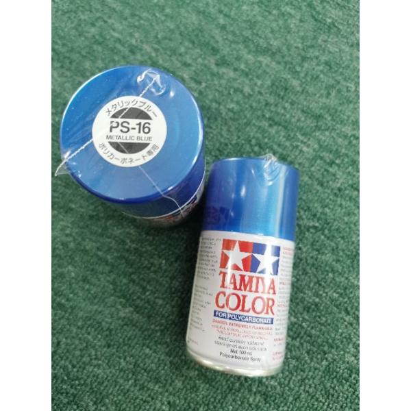 Tamiya Color Paints for Polycarbonate PS-16 Metallic blue Spray Paint ...