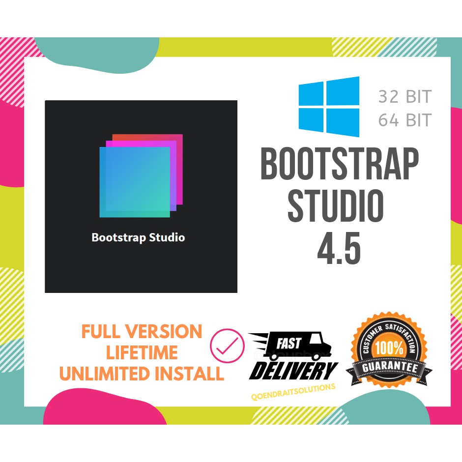 🔥HOT🔥 Bootstrap Studio 4.5 | Lifetime | Full Vers. | Shopee Malaysia