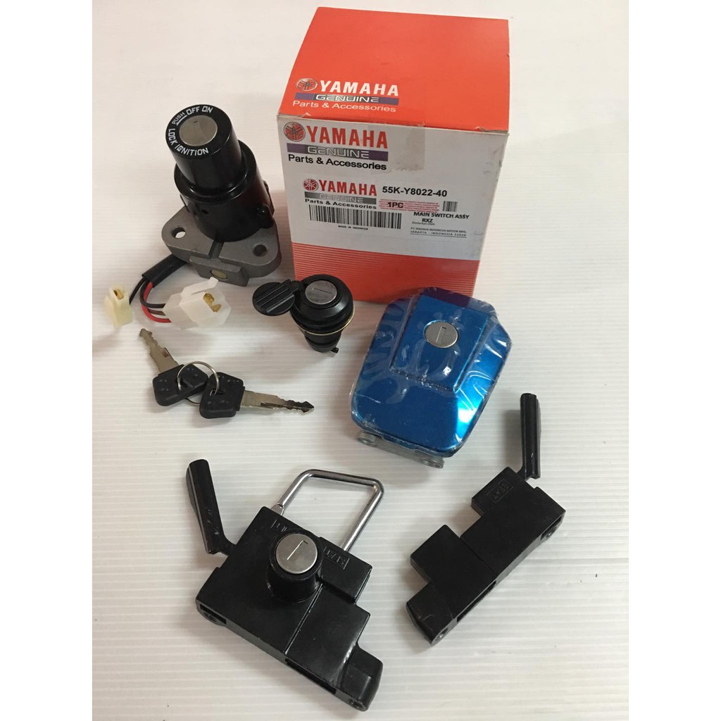 Yamaha RXZ MILI Main Switch Complete Set (Set Kunci RX-Z) | Shopee Malaysia